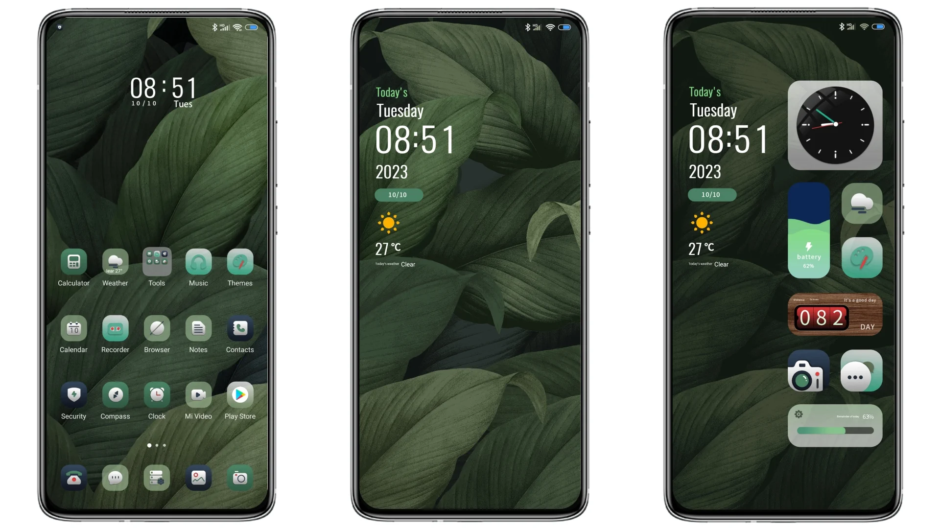 Lock Screen Component MIUI theme Bower for Xiaomi and Redmi phones ...