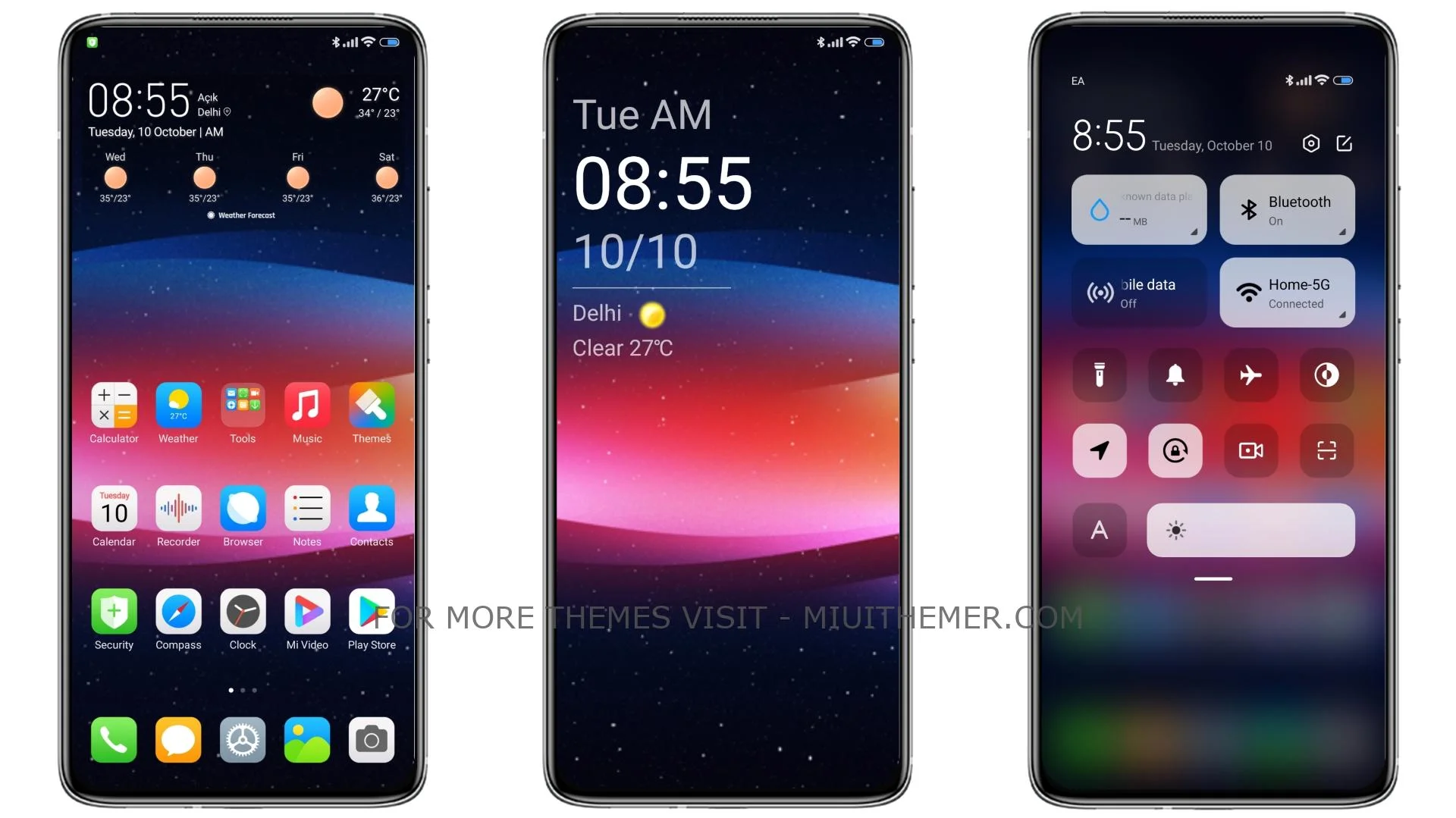 Apple iPhone like MIUI theme Elegant 14 for Xiaomi and Redmi phones ...