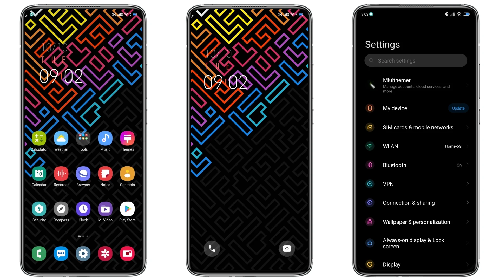Samsung icons MIUI theme Mix One UI for Xiaomi and Redmi phones - MIUI ...
