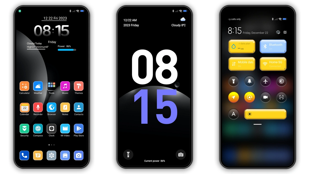 Alp_v9 HyperOS and MIUI Theme for Xiaomi and Redmi Phones - MIUI Themer
