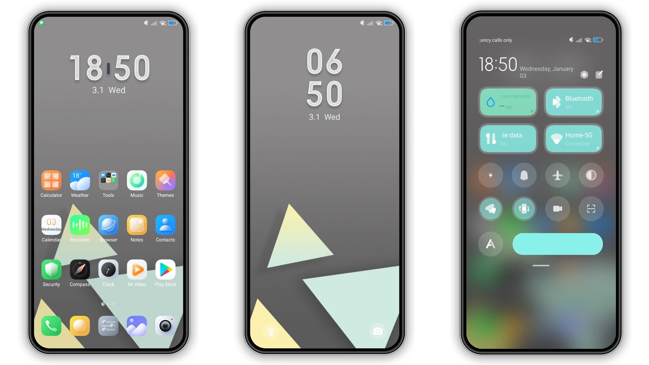 blackle HyperOS and MIUI Theme for Xiaomi and Redmi Phones - MIUI Themer