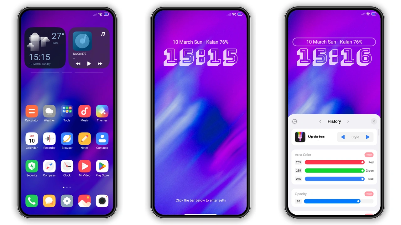 Clocksv1 HyperOS and MIUI Theme for Xiaomi and Redmi Phones - MIUI Themer