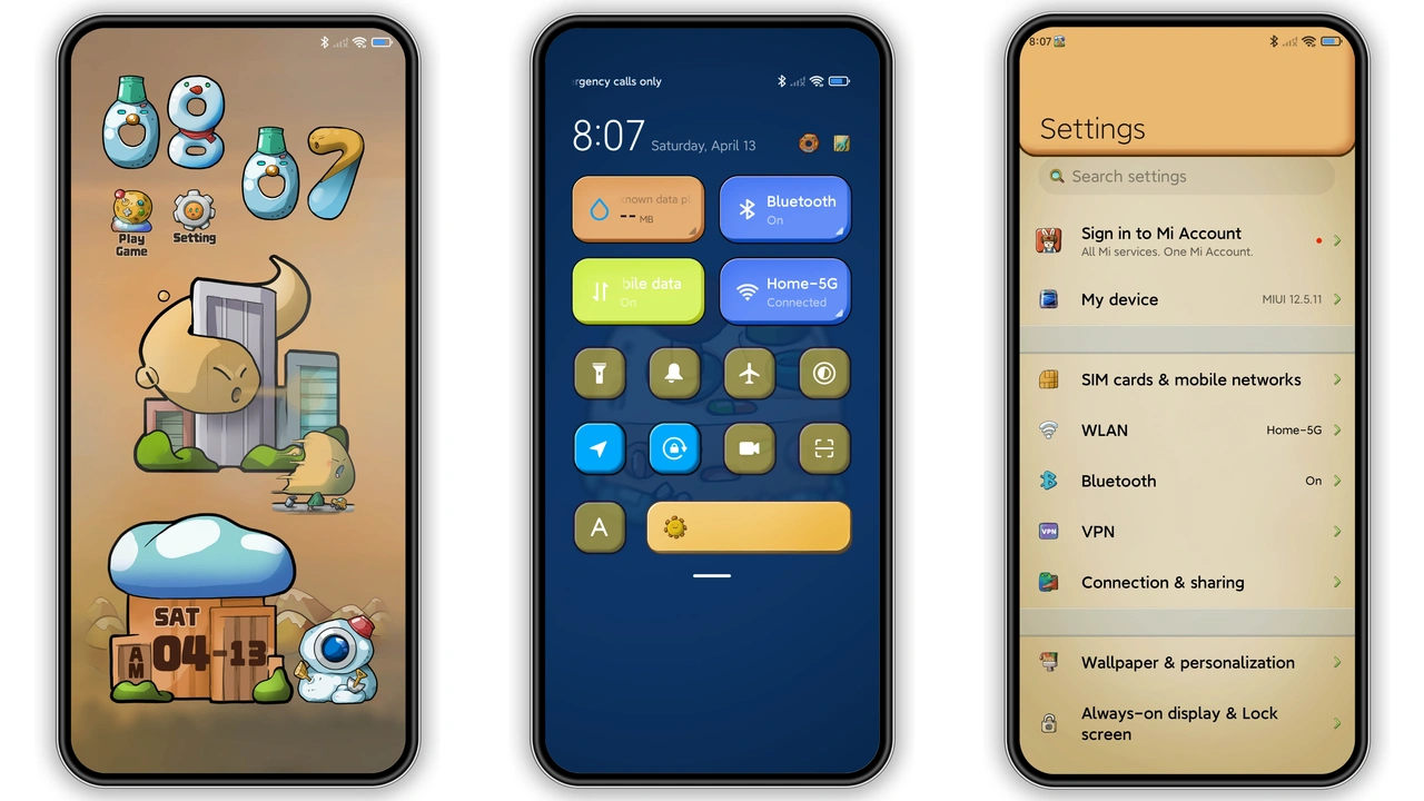Sky Face HyperOS and MIUI Theme for Xiaomi and Redmi Phones - MIUI Themer