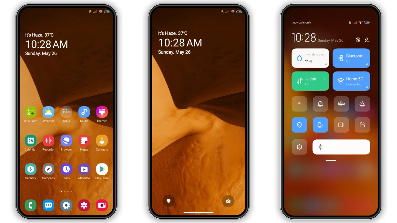 Razor-X UI MIUI Theme for Xiaomi and Redmi Phones - MIUI Themer