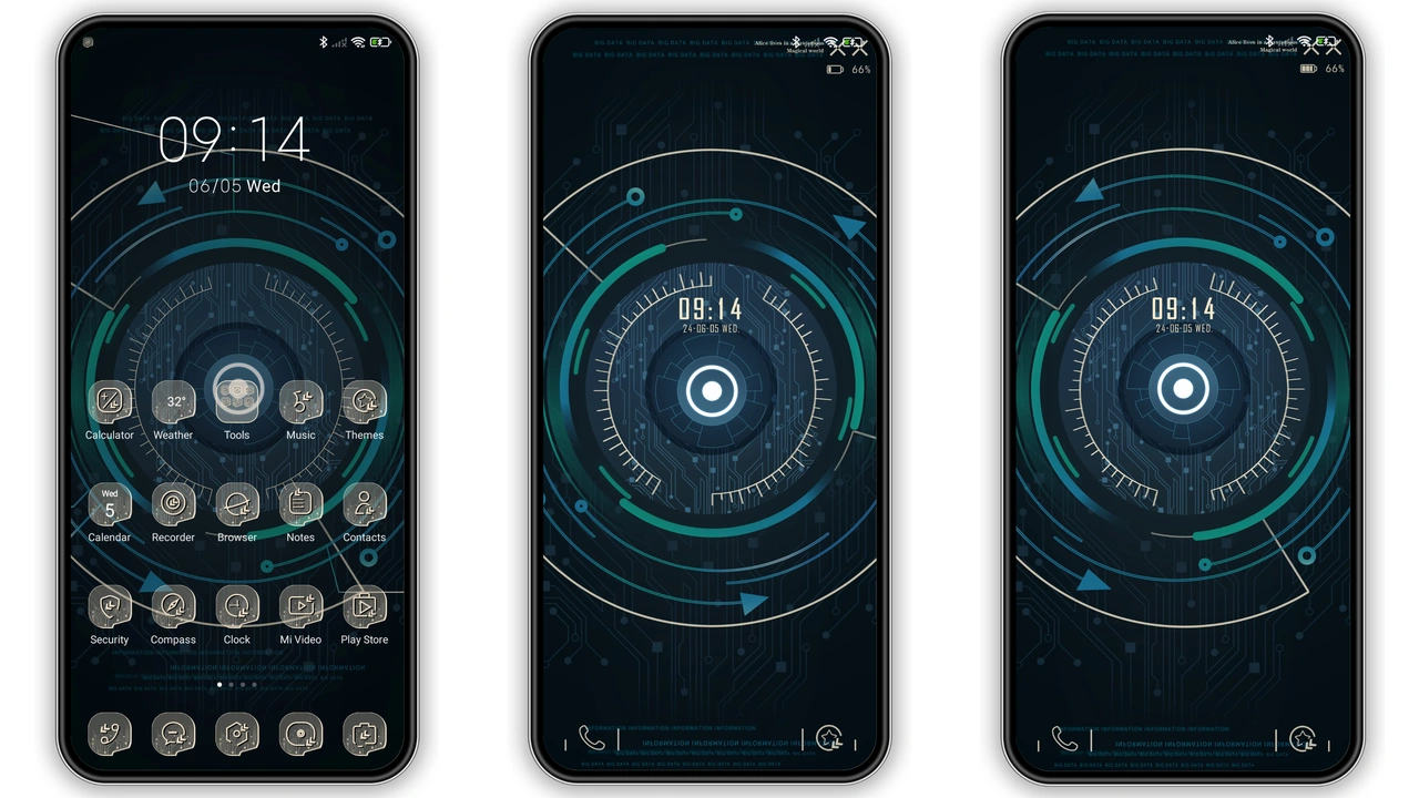 science fiction MIUI Theme for Xiaomi and Redmi Phones - MIUI Themer