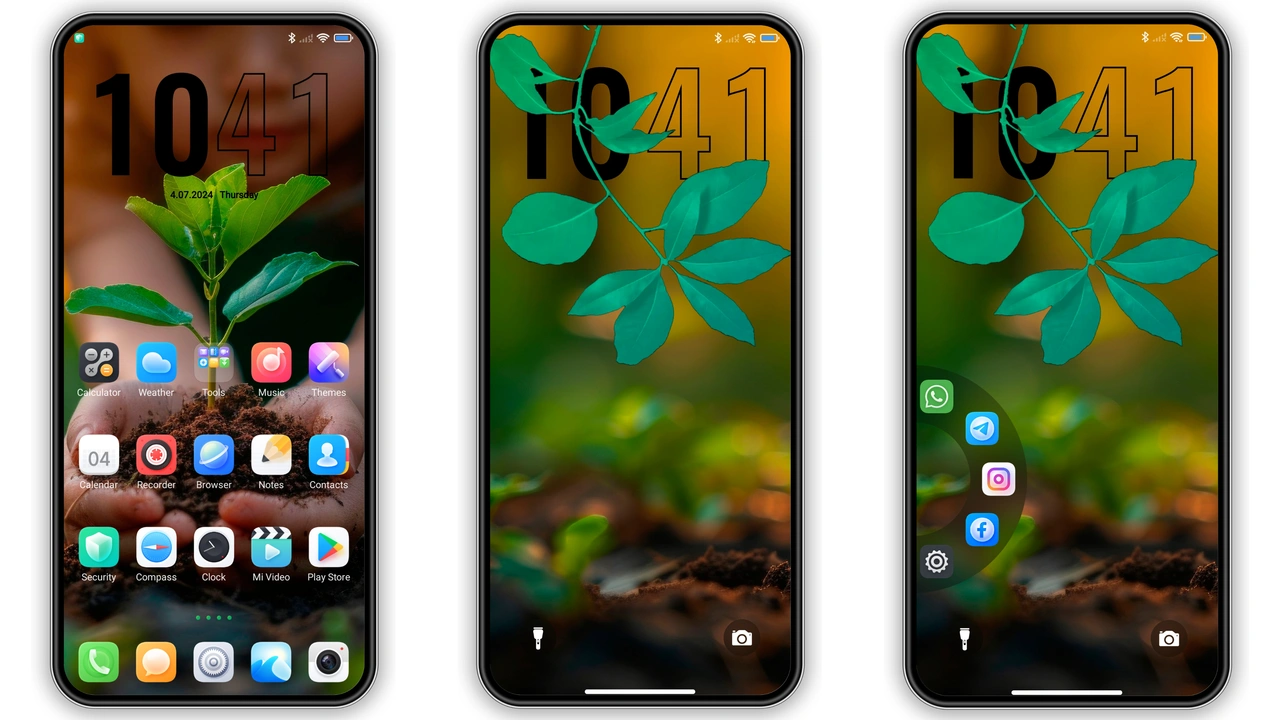 MTX•GREEN HyperOS Theme for Xiaomi and Redmi Phones - MIUI Themer