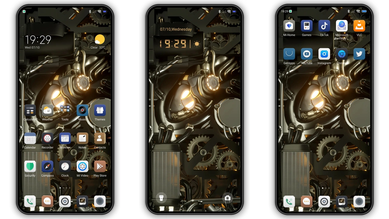 Surging Core MIUI Theme for Xiaomi and Redmi Phones - MIUI Themer