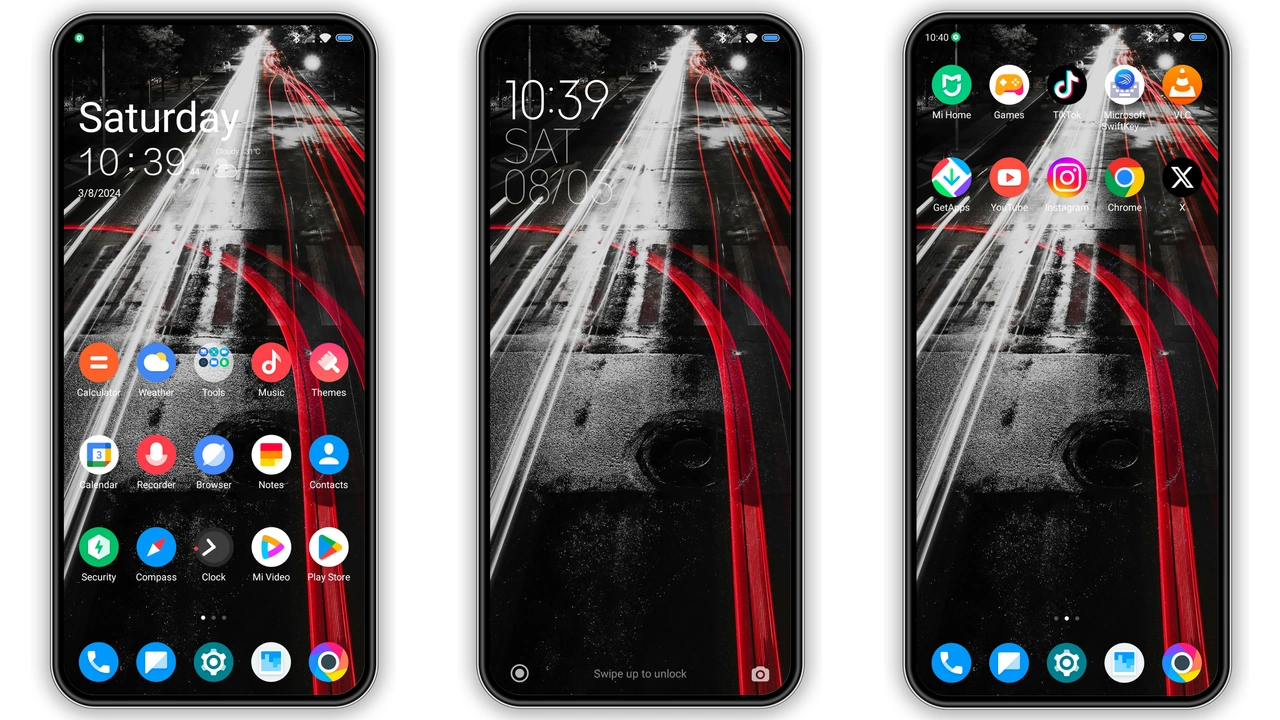 Red Light HyperOS Theme for Xiaomi and Redmi Phones - MIUI Themer