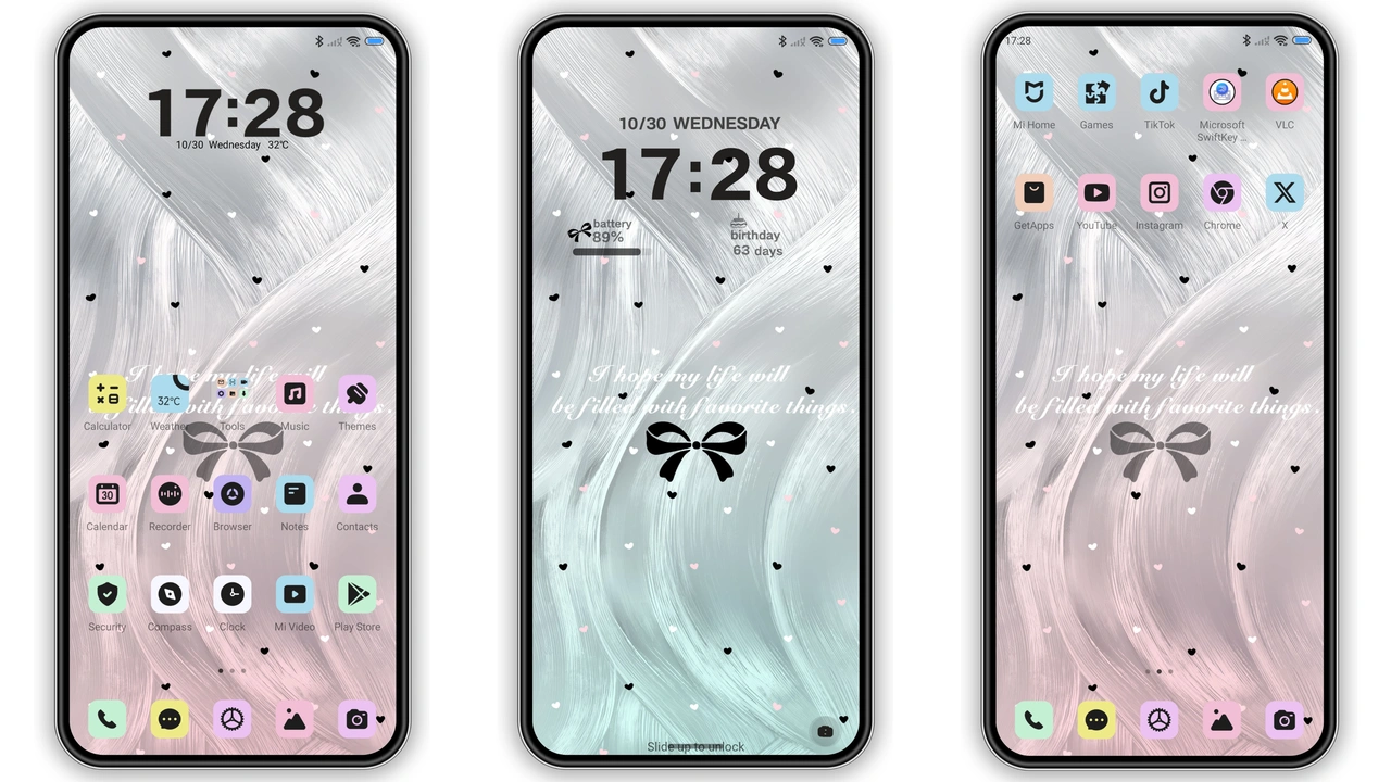 Gradient Love HyperOS Theme for Xiaomi and Redmi Phones - MIUI Themer