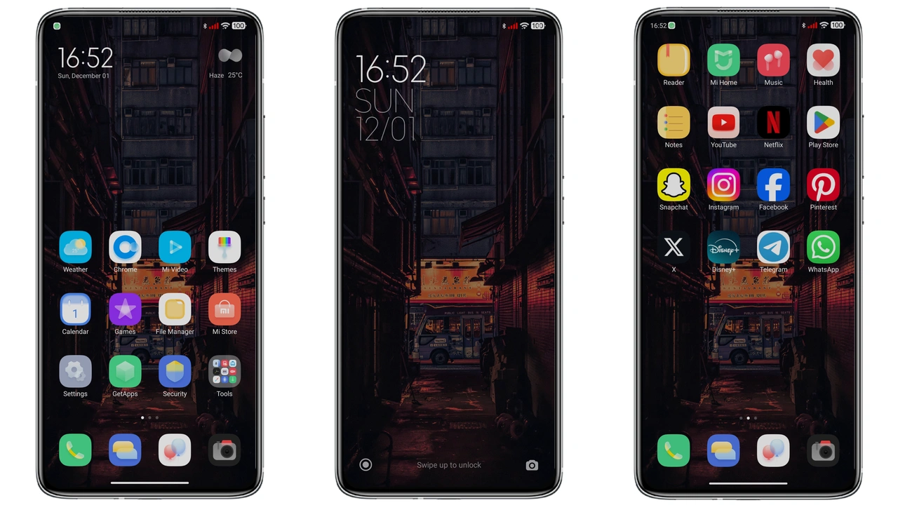 City Lights HyperOS Theme for Xiaomi and Redmi Phones - MIUI Themer