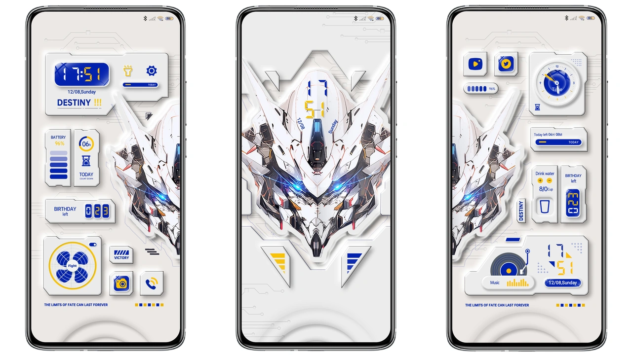 Mech era HyperOS Theme for Xiaomi and Redmi Phones - MIUI Themer