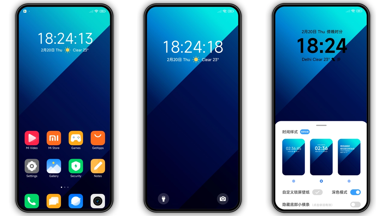 Infinity MIUI Theme for Xiaomi and Redmi Phones - MIUI Themer