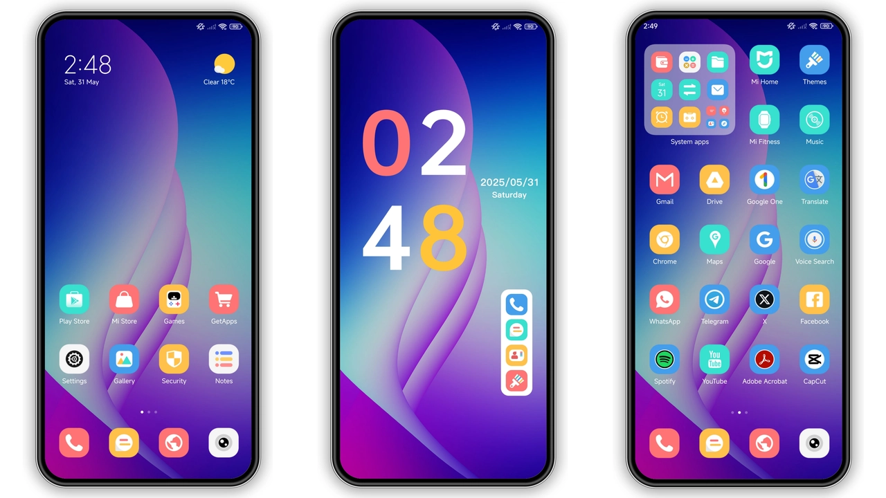Plumbing MIUI Theme for Xiaomi and Redmi Phones - MIUI Themer