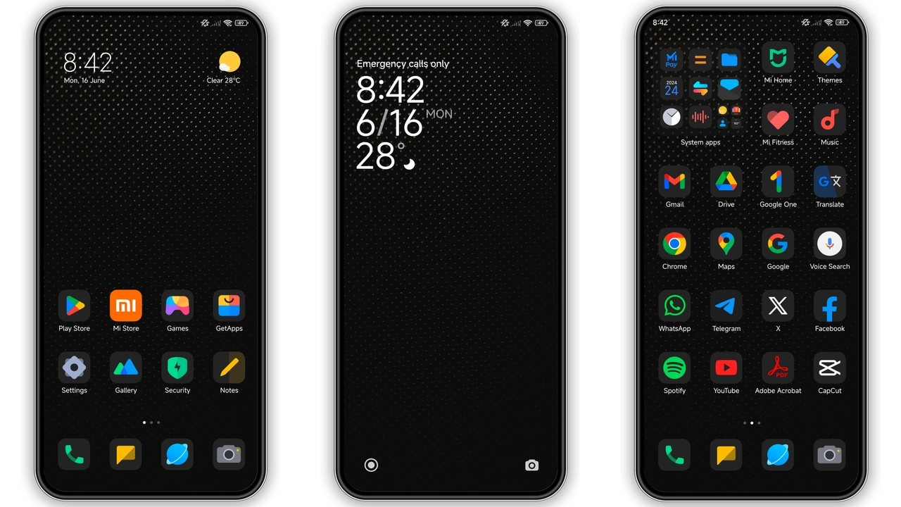 PlusDark MIUI Theme for Xiaomi and Redmi Phones - MIUI Themer