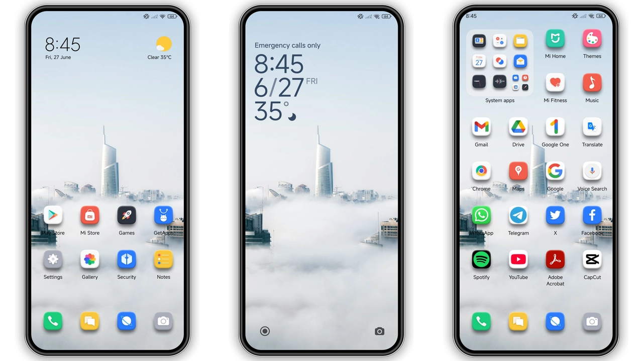 Lustrin 3D MIUI Theme for Xiaomi and Redmi Phones - MIUI Themer
