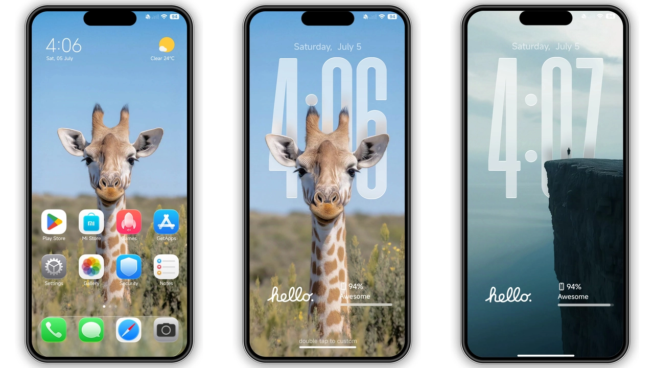 iOS 26 HyperOS Theme for Xiaomi and Redmi Phones - MIUI Themer