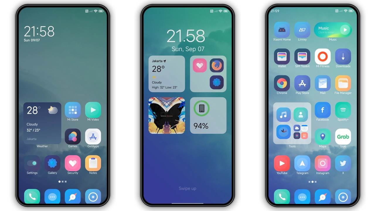 Neuropass 2.0 MIUI Theme for Xiaomi and Redmi Phones - MIUI Themer