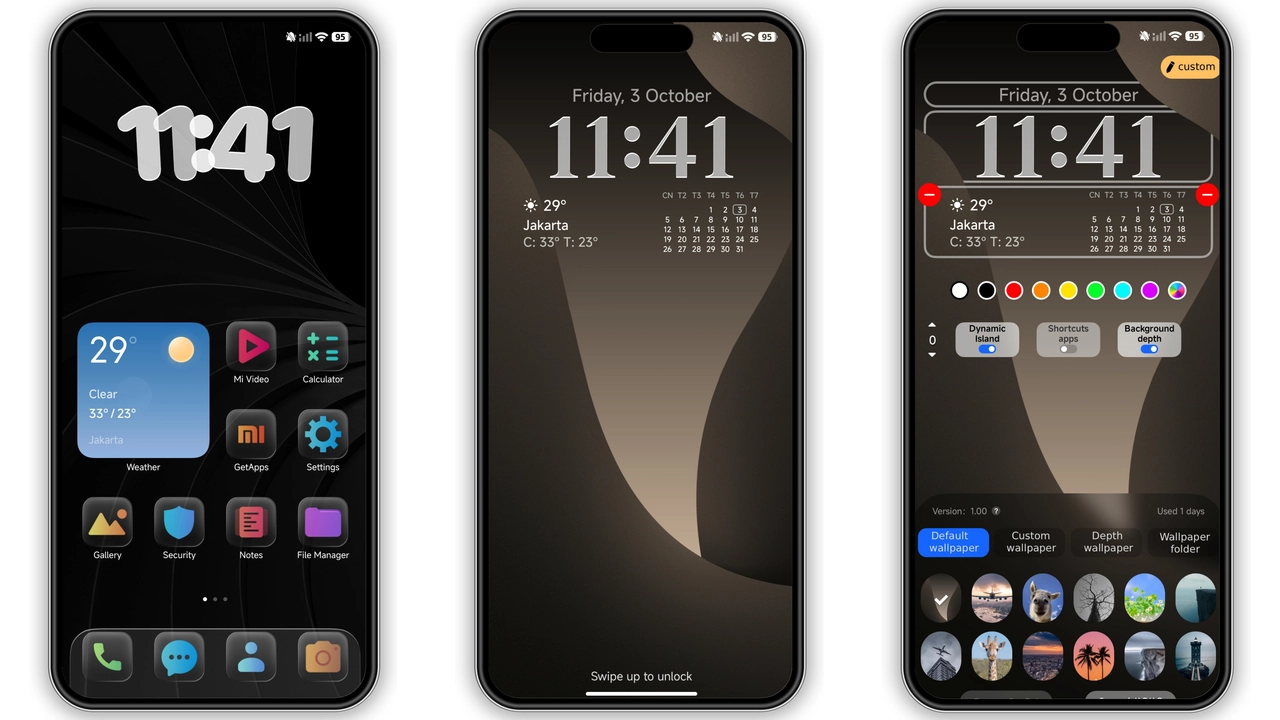 Colorful 26 ENG HyperOS Theme for Xiaomi and Redmi Phones - MIUI Themer