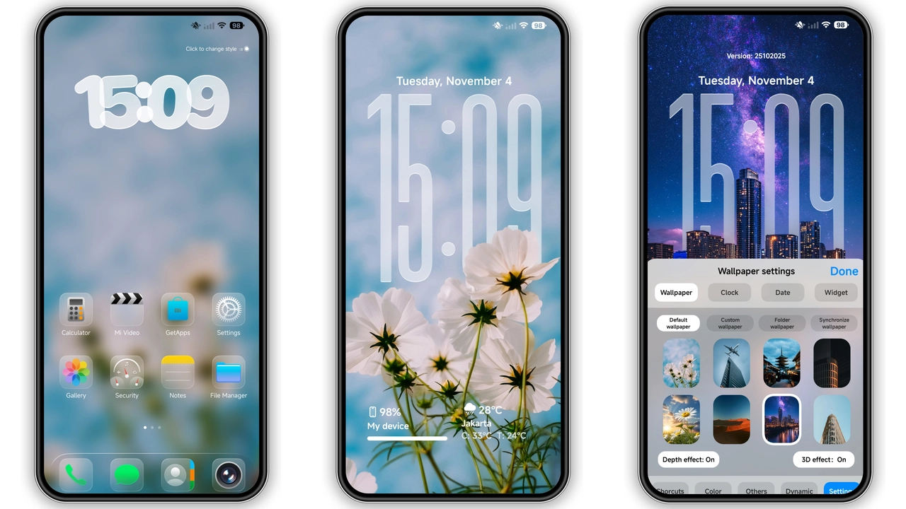 Colorful 26Pro HyperOS Theme for Xiaomi and Redmi Phones - MIUI Themer